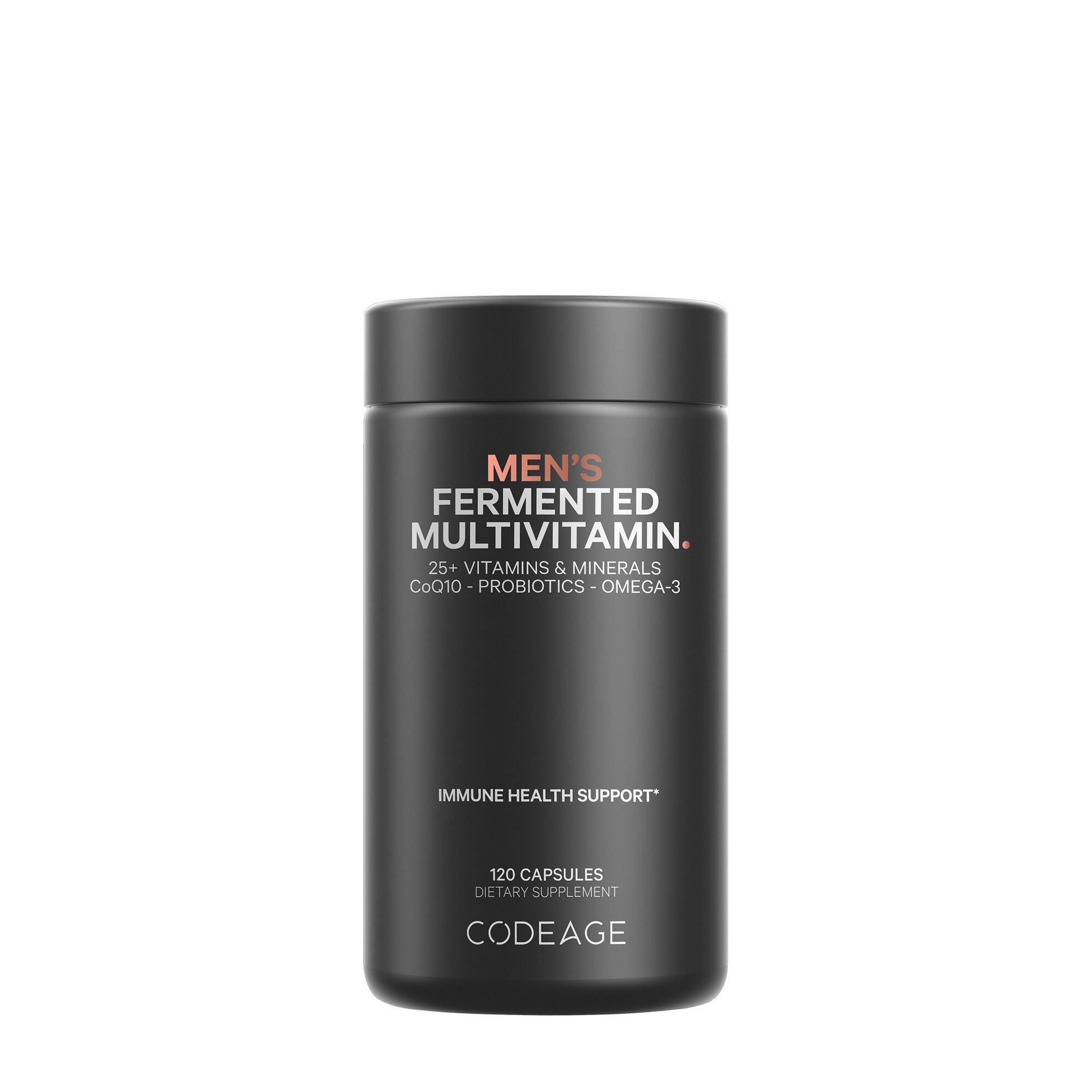 Codeage - Men's Fermented Multivitamin - 120 Capsules (60 Servings) | GNC